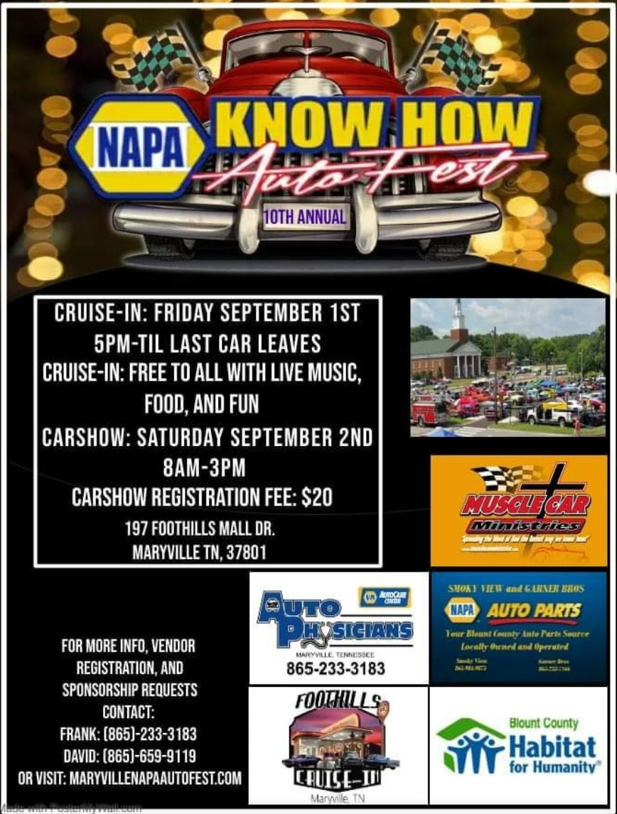 NAPA Know How Auto Fest | Foothills Mall